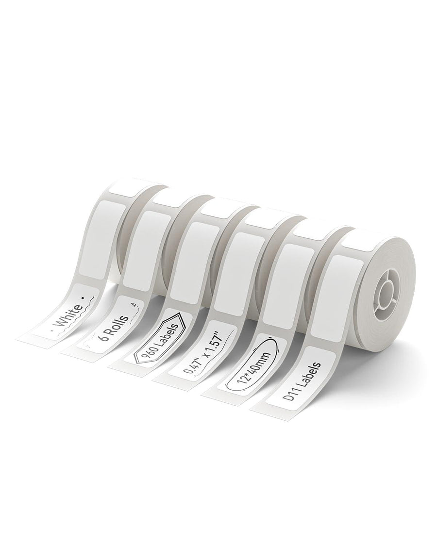 NIIMBOT Label Paper White Stickers for D11/D110/D101 Label Printer