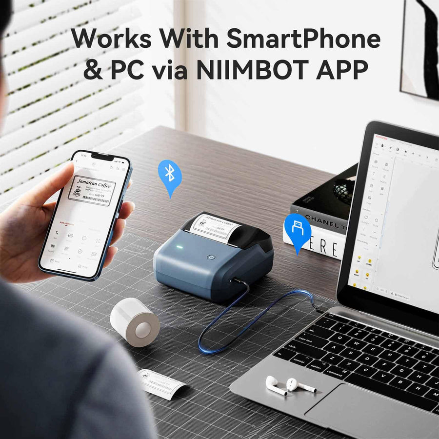 NIIMBOT B31 Bluetooth Thermal Label Maker — NIIMBOT