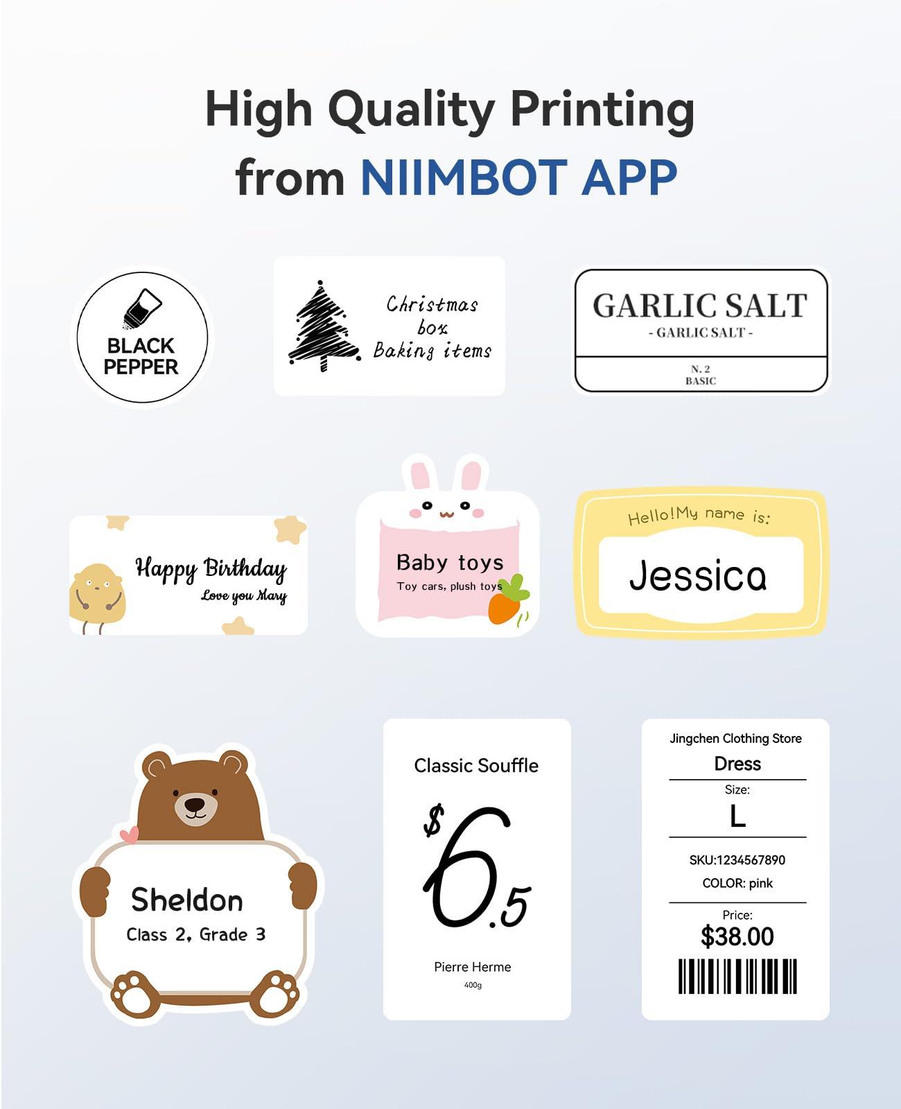 NIIMBOT B1 Inkless Thermal Label Maker — NIIMBOT