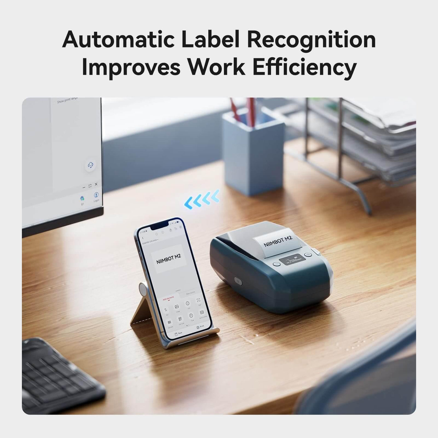2024 NEW RELEASE! M2 2 Inch Thermal Transfer Label Maker - Smart Color ...