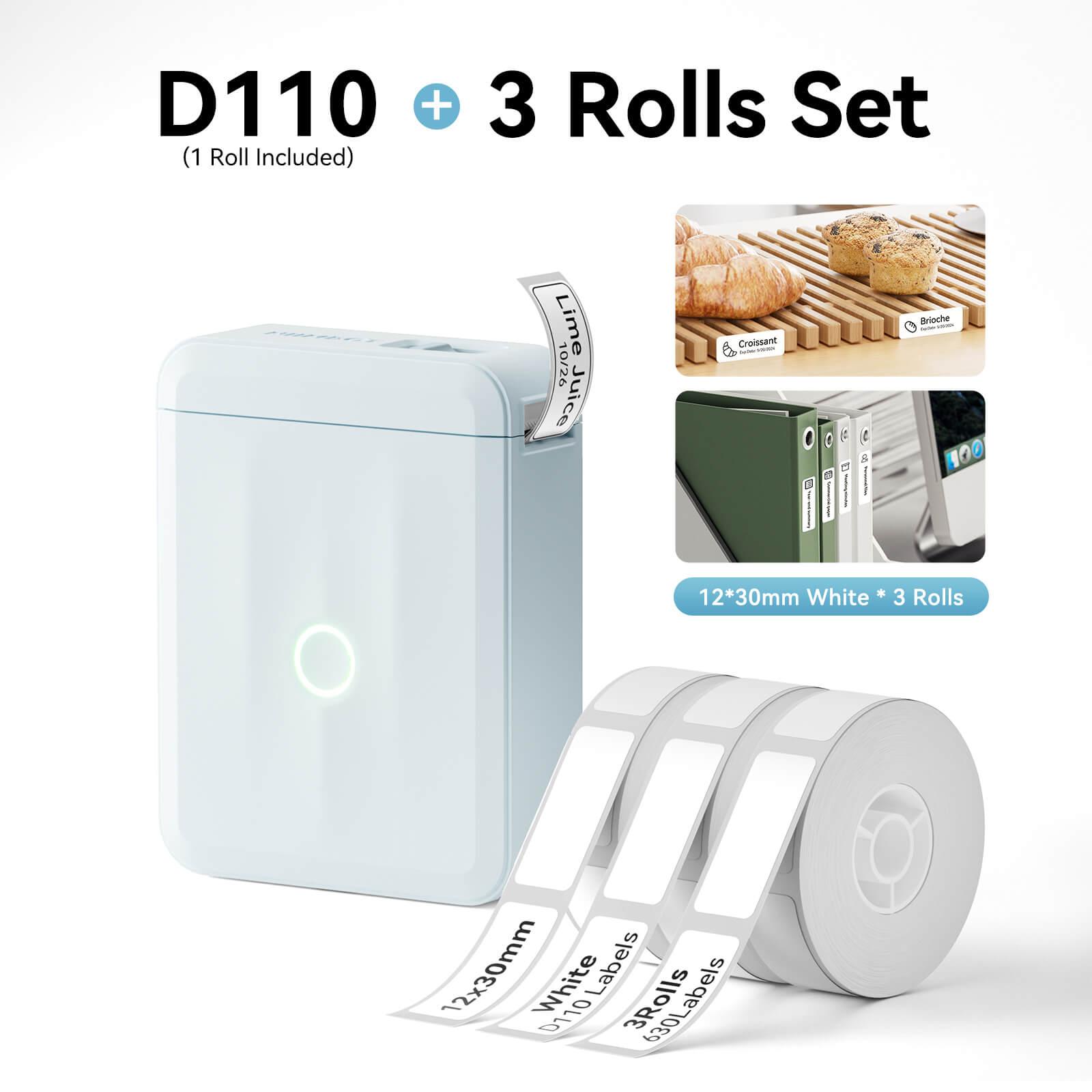 NIIMBOT D110 Portable Rechargeable Mini Label Printer — NIIMBOT