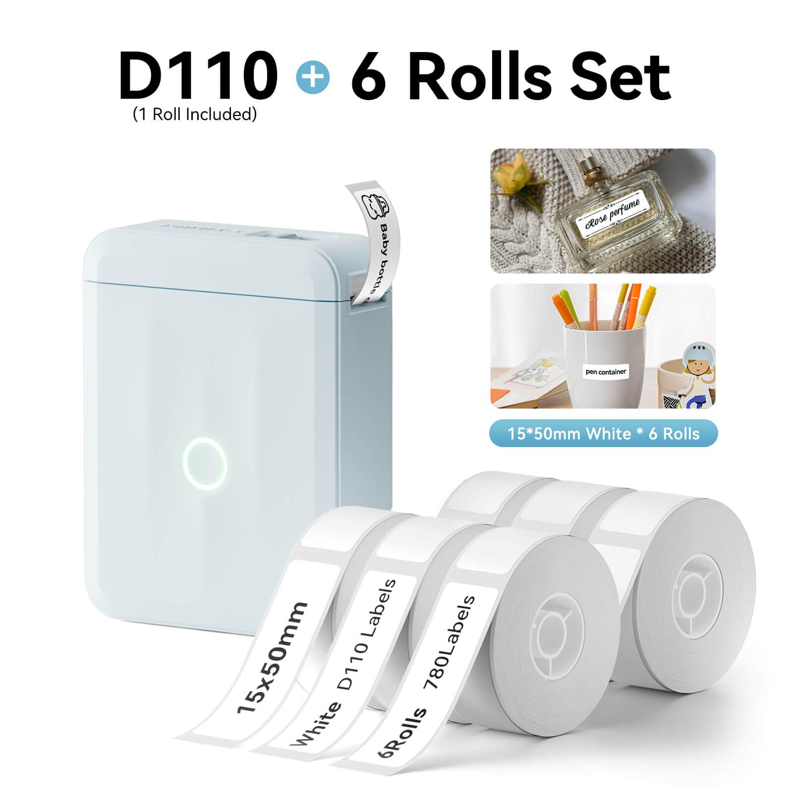 NIIMBOT D110 Portable Rechargeable Mini Label Printer — NIIMBOT