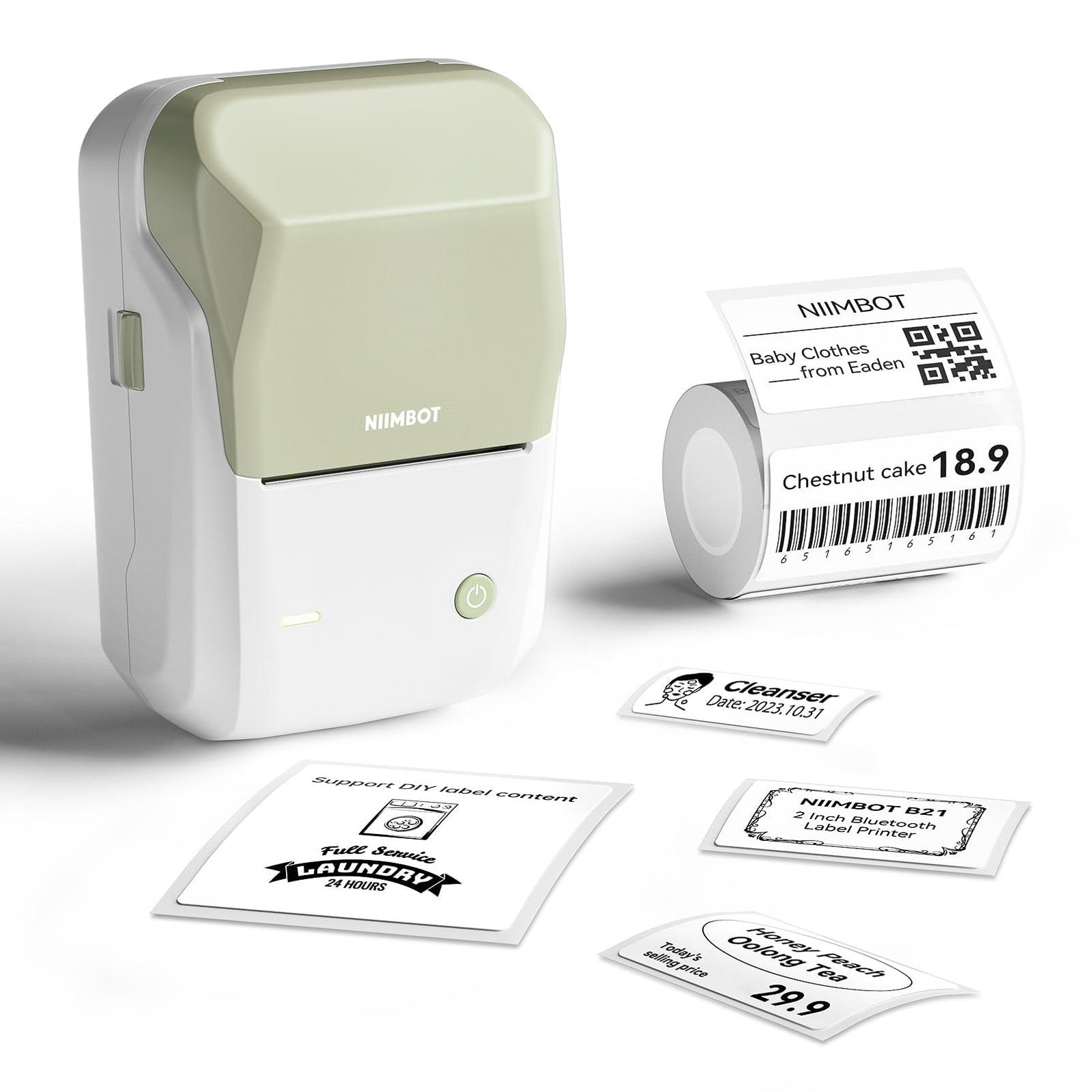 B1 Inkless Thermal Label Printer, Create Professional Labels with Ease ...